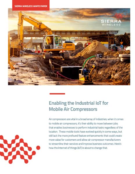 Industrial IoT for Mobile Air Compressors | Sierra Wireless