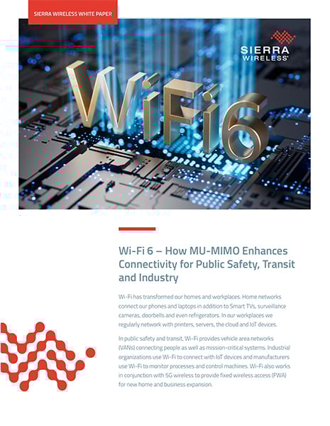 Wi-Fi 6 – How MU-MIMO Enhances Connectivity | Sierra Wireless