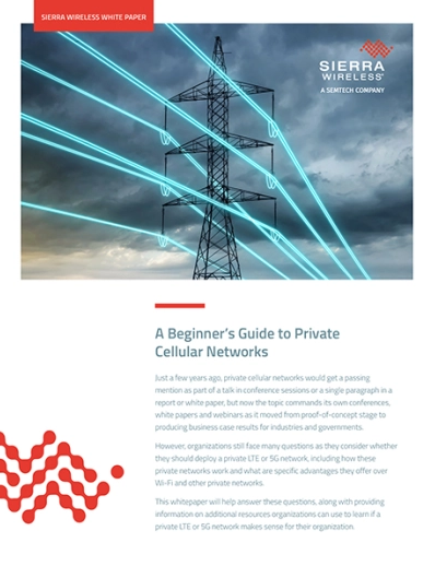 A Beginners Guide to Private Private Cellular Networks | Sierra Wireless