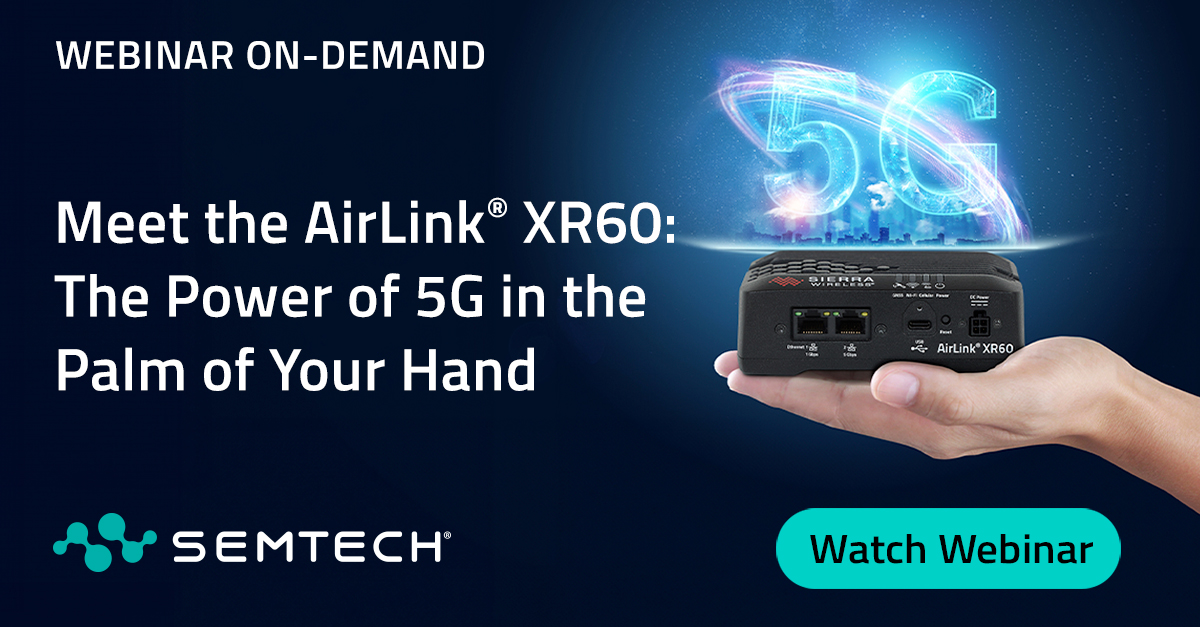 Meet the Airlink® XR60: The Power of 5G in the Palm of Your Hand