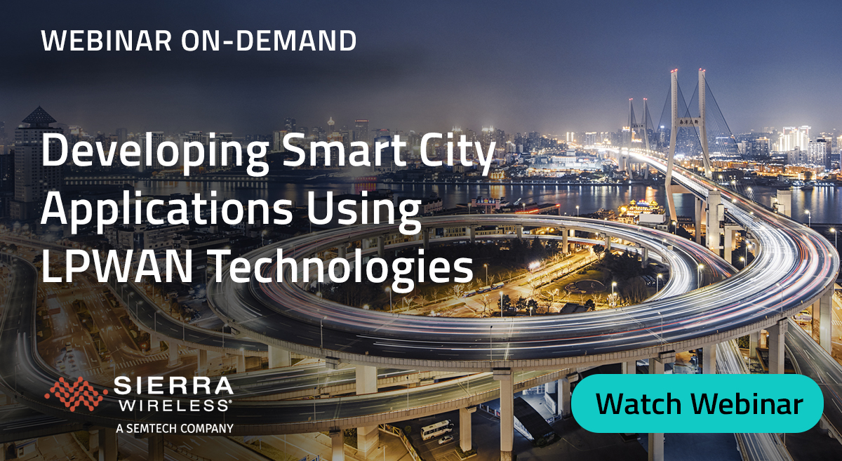 Developing Smart City Applications Using LPWAN Technologies
